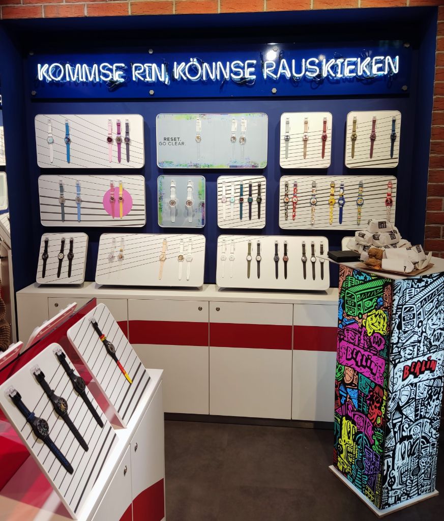 Swatch Store am Hauptbahnhof – MITTE bitte! Berlin mittendrin